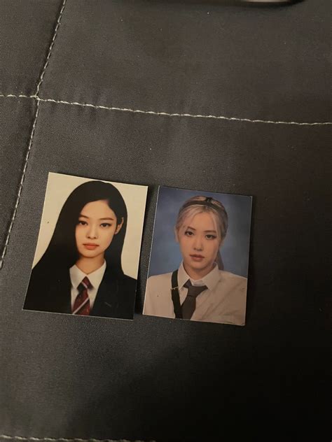 블랙핑크 제니 로제 증명사진 당근 중고거래