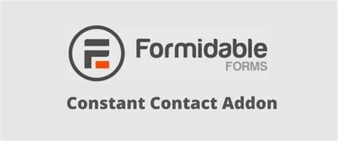 Formidable Forms Constant Contact Addon Gpl V11 Vprozone