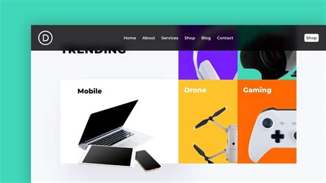How To Add Css Backdrop Filter Effects To A Sticky Header In Divi Artofit