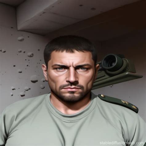 Post Apocalyptic Military Outfit Stable Diffusion Online