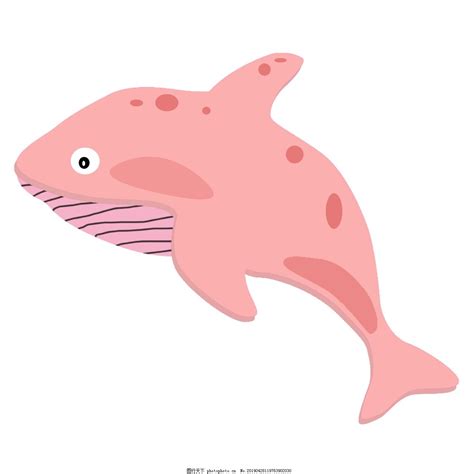 粉色海洋生物图片 装饰图案 设计元素 图行天下素材网
