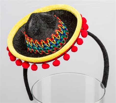 Mini Sombrero Zwart Jan Monnikendam
