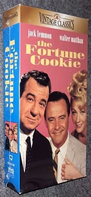 The Fortune Cookie Vhs Jack Lemmon Walter Matthau Judi West 1966 New