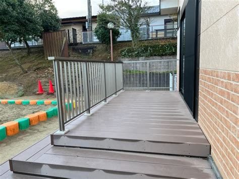 デッキフェンス 取付 有旭産トーヨー住器
