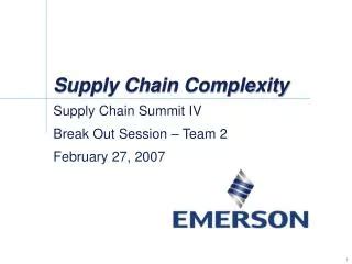 PPT Figure 1 The Supply Chain Complexity Triangle PowerPoint Presentation ID 6086729