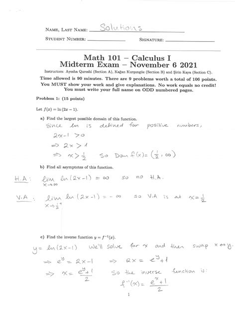 Math101 Midterm1 Sample1 Pdf
