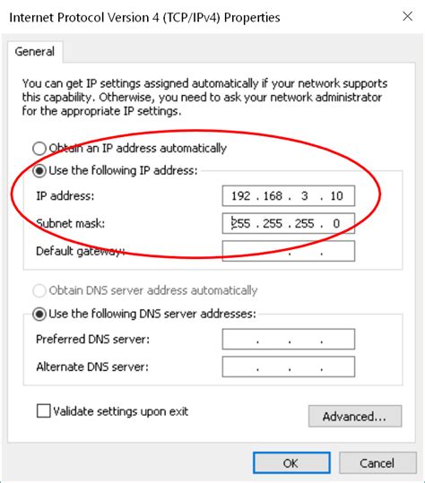 How To Set Up A Static IP Address Vibration Research