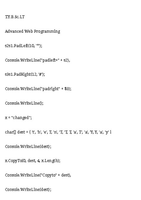 3 Use Bsc Information Technology Tybsc Advanced Web