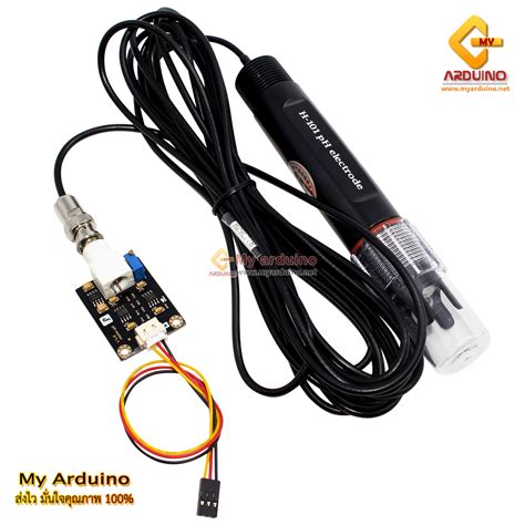 Ph Sensor Arduino Analog Ph Meter เซ็นเซอร์วัดค่า Ph ของน้ำ อุตสาหกรรม ขาย Arduino อุปกรณ์