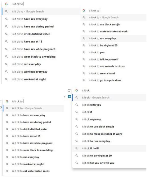 Search Bar Captured On 4 Different Google Accounts Accounts Unexposed To Porn Sites Have Sex