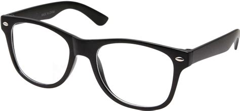Grinderpunch Retro Nerd Geek Oversized Black Framed Clear Lens Eye Glasses For Men Women