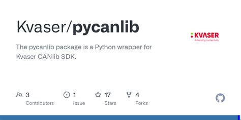 Github Kvaserpycanlib The Pycanlib Package Is A Python Wrapper For
