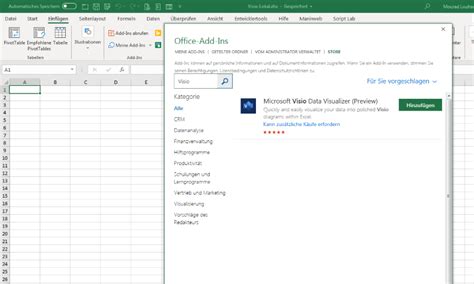 Visio Data Visualizer Add In Für Excel • Excel Ticker