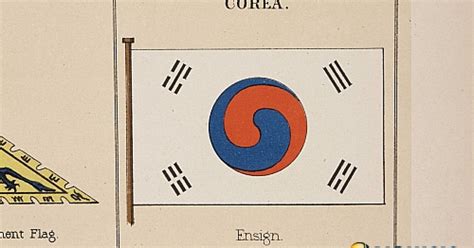 100년 전의 기억 대한제국특별전 해양국가들에 실린 태극기