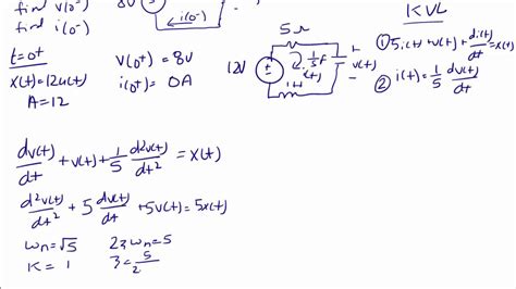 Ece205 Lecture 2 3 Solving Second Order Circuits Youtube