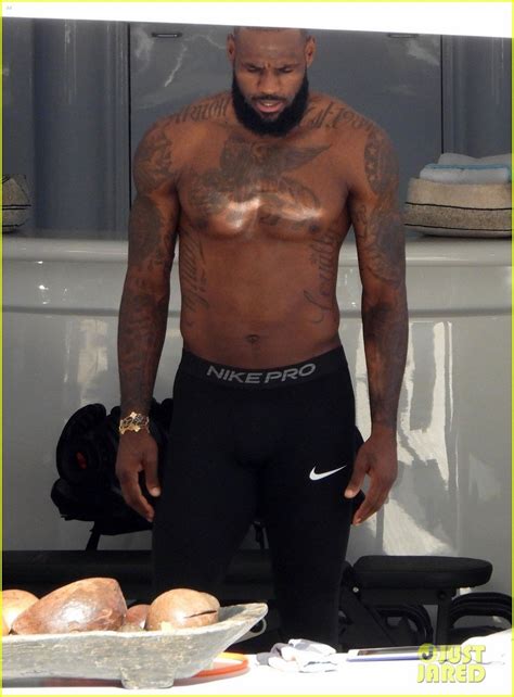 Lebron James Does A Shirtless Workout While Vacationing In Italy Photo Lebron James Does A Shirtless Workout While Vacationing In Italy Photo