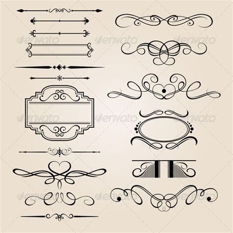 Border Design Element For Your Design Content Vector Clipart Free