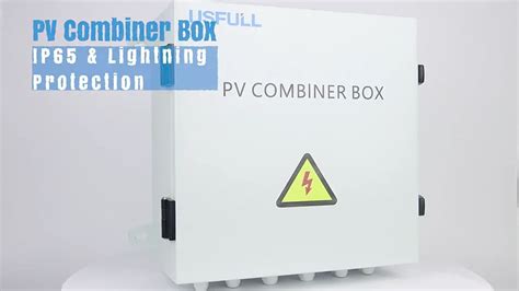 Usfull Dc Solar Pv Combiner Box Pv Array Cabinet For Solar Panels In Out Strings V