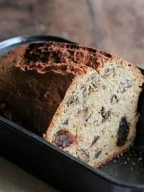 Walnut Quick Bread With Coffee Glaze Vintage Kitchen Notes