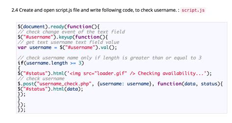 Github Ahmadsolehinjquery Username Availability Validation Using Php
