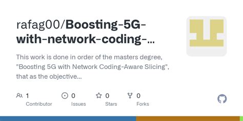 Github Rafag00boosting 5g With Network Coding Aware Slicing Framework This Work Is Done In