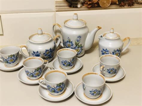 Кавовий набір на 6 персон — ціна 490 грн у каталозі Чайні сервізи Купити товари для дому та