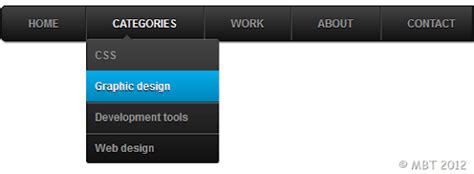 dropdown menu for blogger without any images ways2blogging