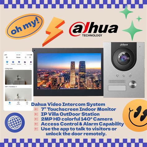Dahua Video Intercom Powpow Australia