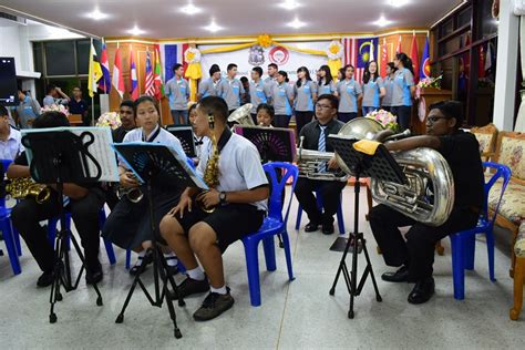 งานเลี้ยงพิธีปิดโรง วงโยธวาทิตโรงเรียนพิชัยรัตนาคาร ระนอง