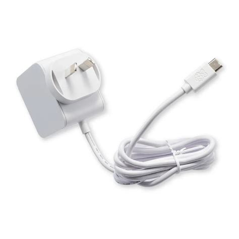 Raspberry Pi 5 White Power Supply Official Usb C Pd 51v 27w Buy In Raspberry Pi 5 White Power Supply Official Usb C Pd 51v 27w Buy In