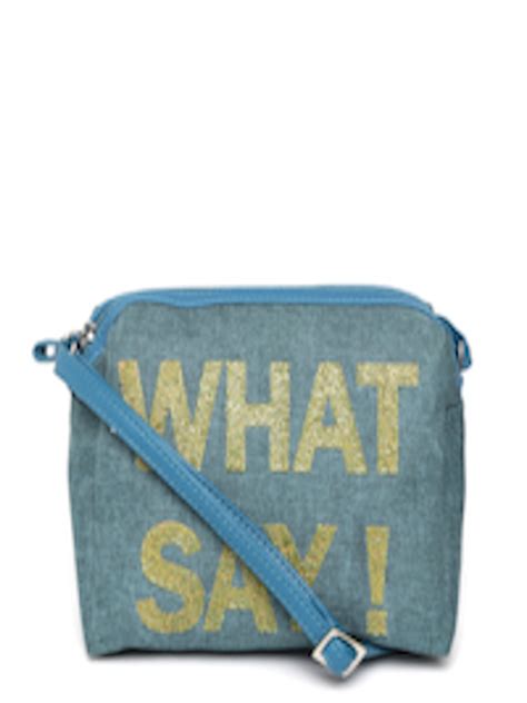Buy Baggit Green Embossed Text Sling Bag Handbags For Women 1711377 Myntra