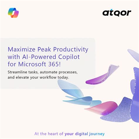 Atqor Formerly Bitscape On Linkedin Microsoft365 Copilot Atqor Productivityboost