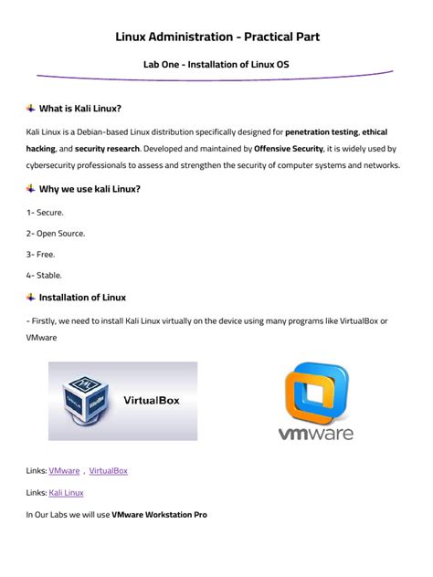 Linux Administration Lab One Pdf