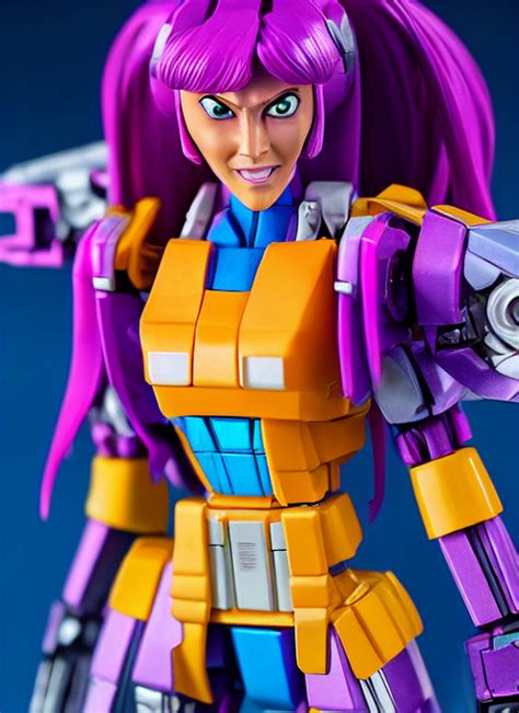 Krea Ai Transformers Autobot Daphne Blake Action Figure Fr