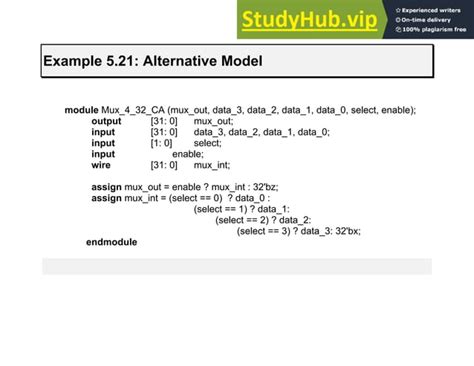 Advanced Digital Design With The Verilog HDL PPT