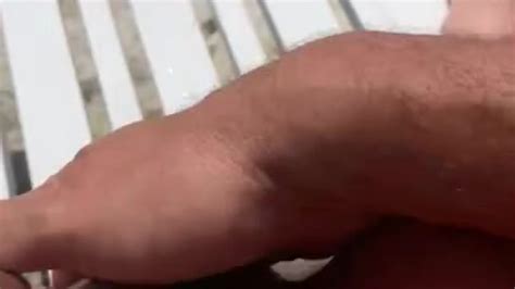 Am öffentlichen Strand Von Valalta Megageil Gesquirtet