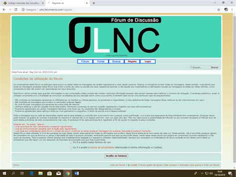 Tutorial para aceder ao fórum de filosofia CIC