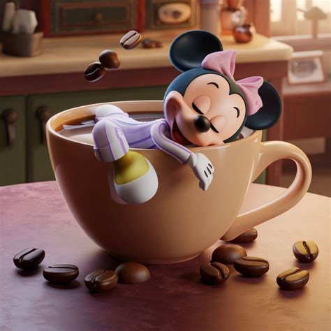 Ideogram 3d🦋 Disney Mickey Mouse Minnie Mouse Minnie