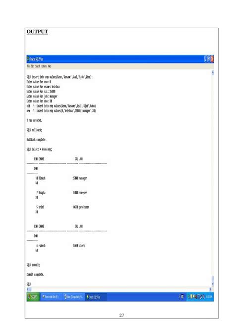 Dbms Lab Manual Notes Learnpick India