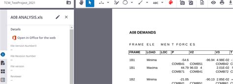 Viewer 2d And Excel Word Trimble Connect User Forum
