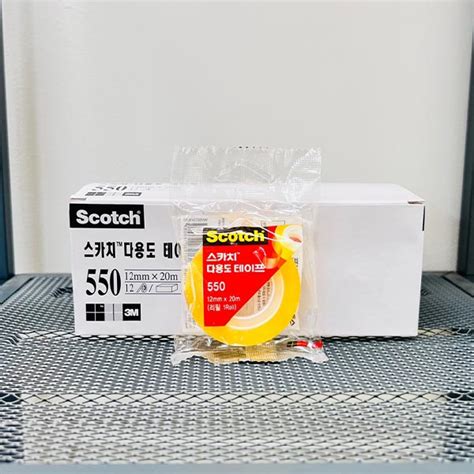 도매콜 3m스카치 다용도 테이프 리필12mmx20m12개입
