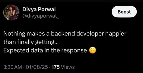 Backenddevelopment Developerlife Debugging Coding Techmoments Apis Divya Porwal 44