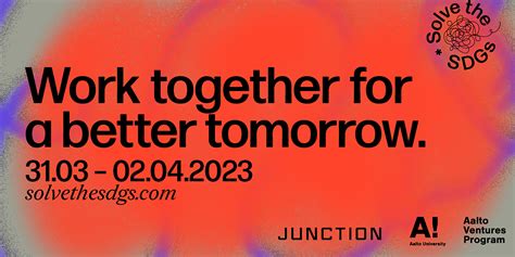 Solve The Sdgs Is Back For 2023 Aalto Ventures Programaalto Ventures