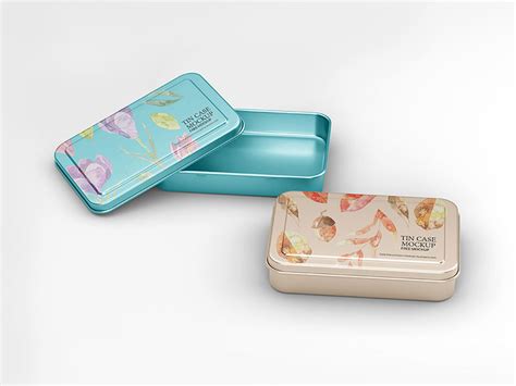 Tin Case Mockup