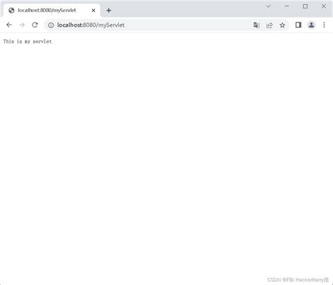 Springboot 注册自己的servlet（三种方式）