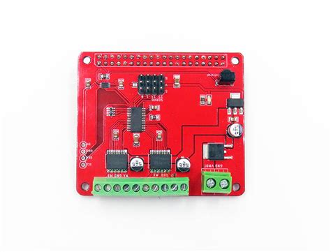 Motor Stepper Servo Rpi Raspberry Pi Shield R2 Pca9685 Tb6612 Electrodragon
