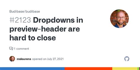 Dropdowns In Preview Header Are Hard To Close Issue Budibase