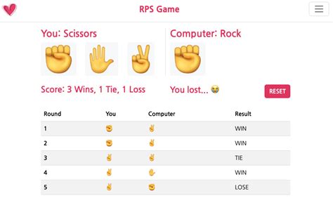 Til 가위바위보 게임 사이트 제작