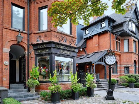 The Yorkville Village Area Has Old Houses That Have Been Converted Into