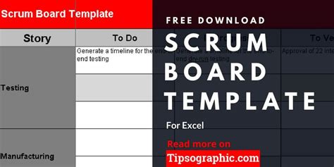 Ace Scrum Task Board Excel Template Cute Budget Planner Printable